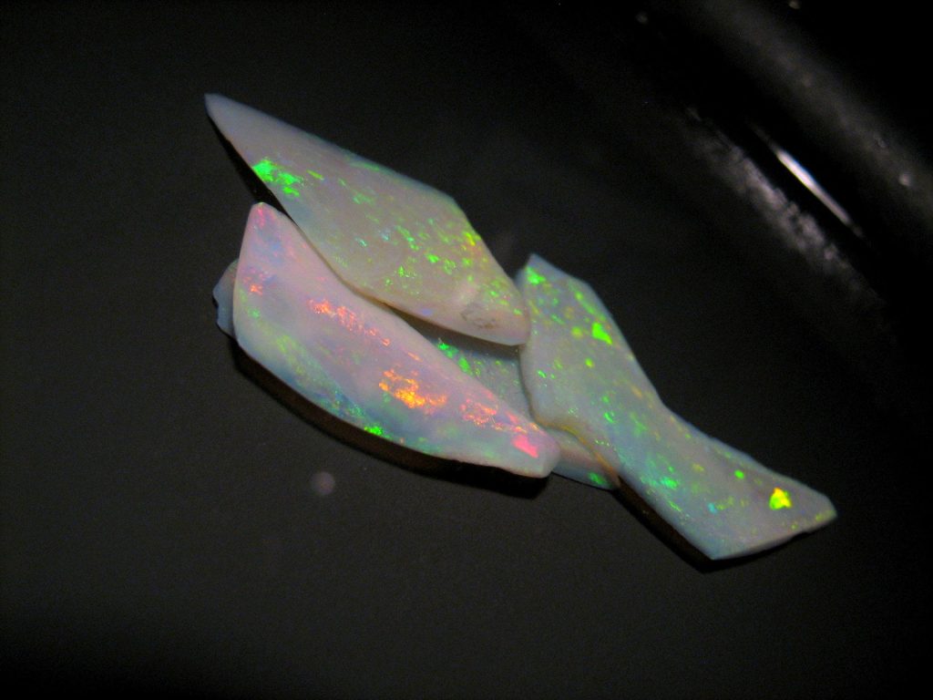 Australian Rough Crystal Opal 37.5ct Coober Pedy Olympic Rubs I38 ...